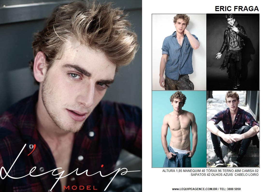 Novos modelos na L'Equip Model | Brazil Male Models
