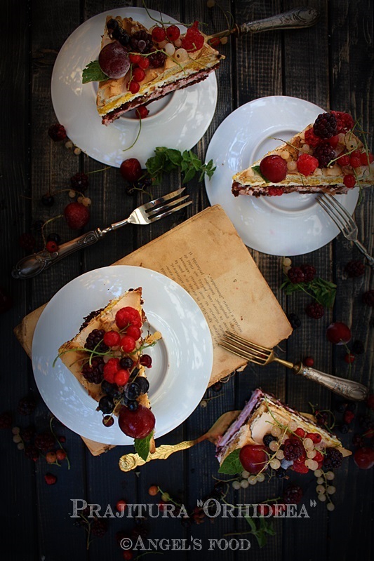Angel's food: Prajitura Orhideea