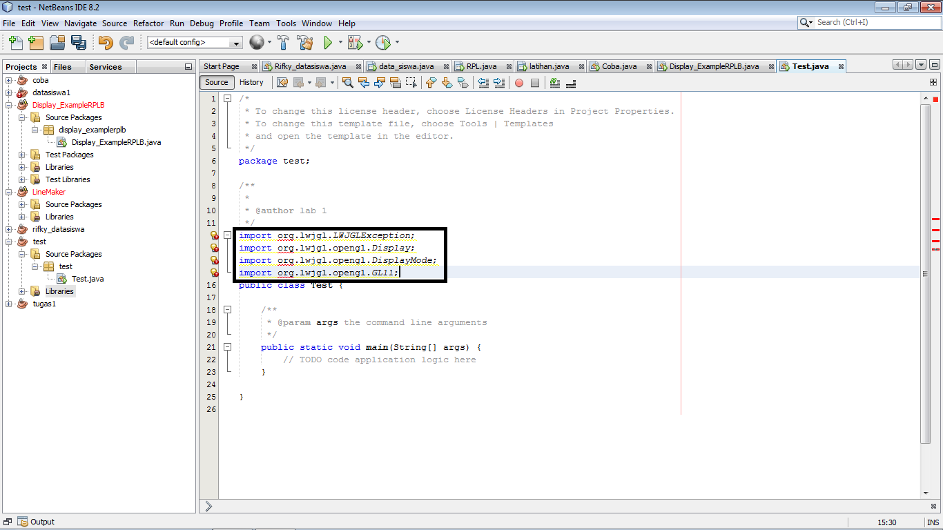 Tutorial Membuat Objek Rumah Dengan Titik dan Garis Menggunakan OpenGL ...