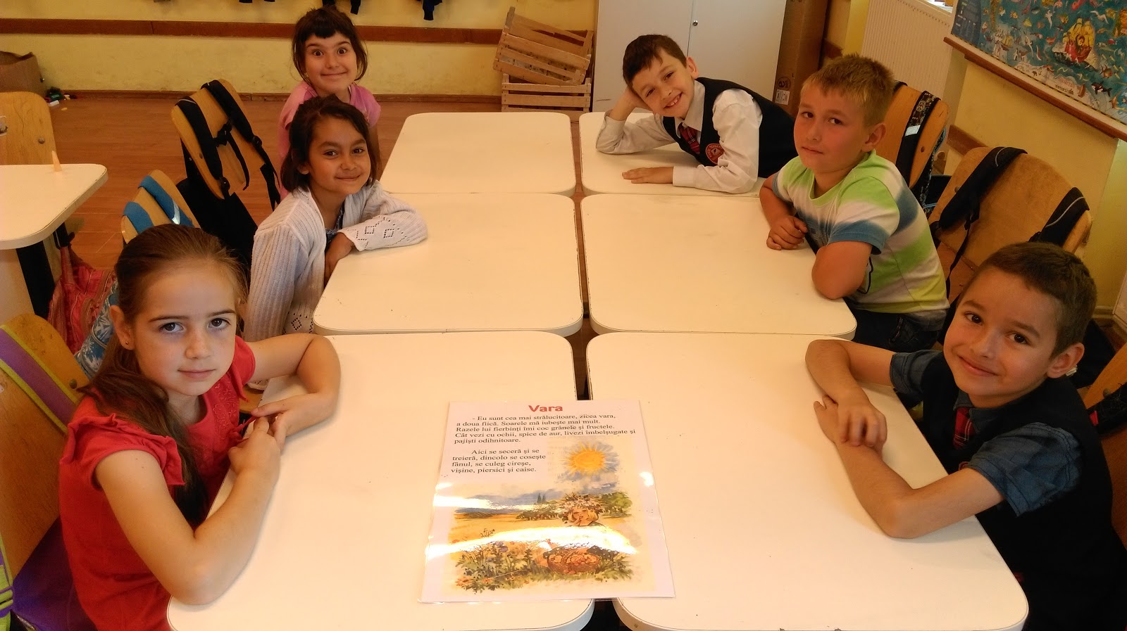 CLASA MEA: Limba romana