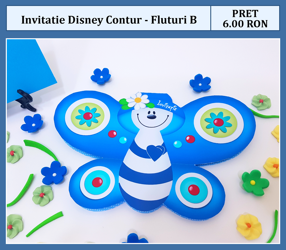 BebeStudio11.com - Invitatii Nunta‎ si Botez: Invitatii Botez - Fluturi ...