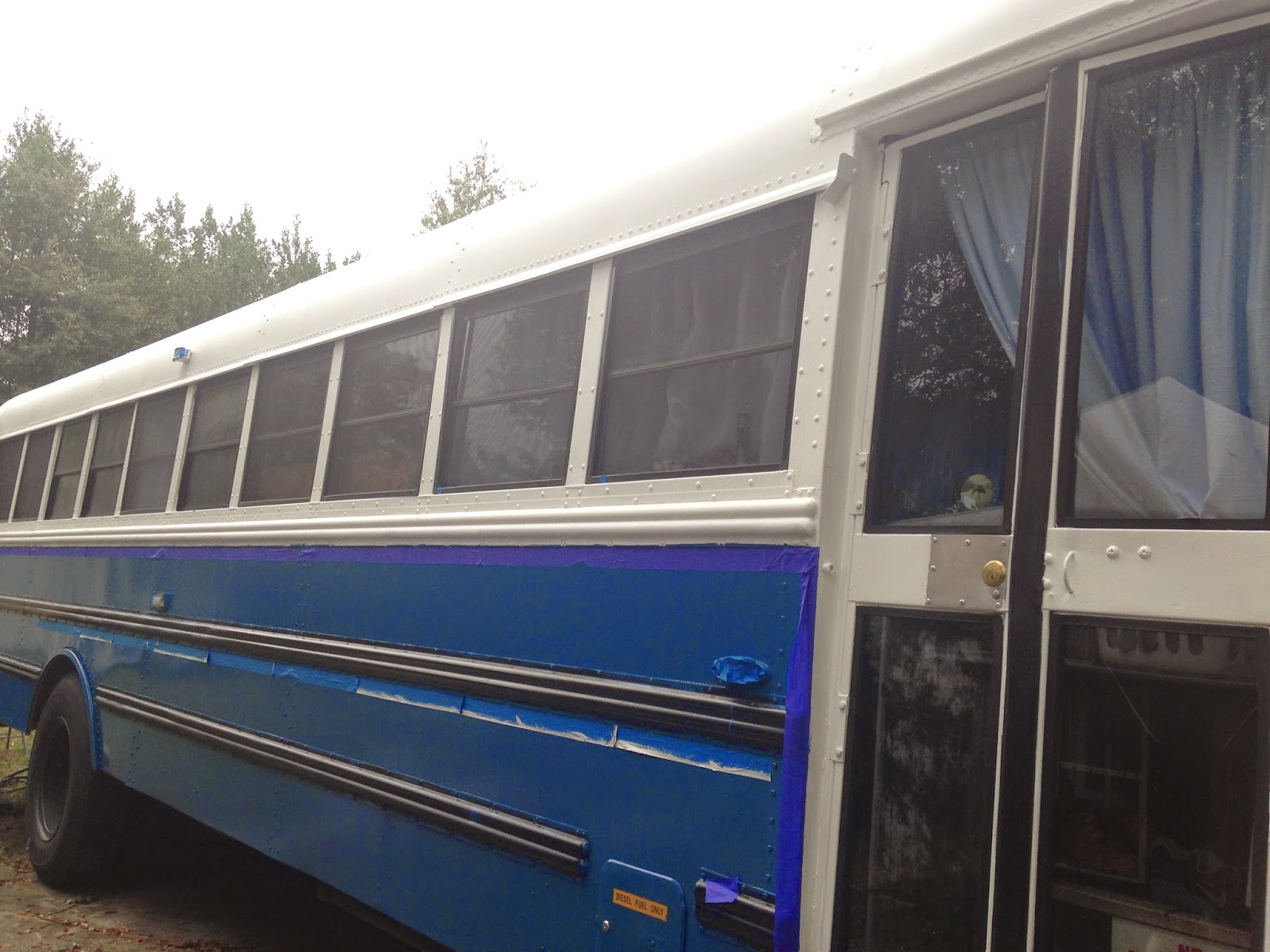 Just Right Bus: Painting the Just Right Bus