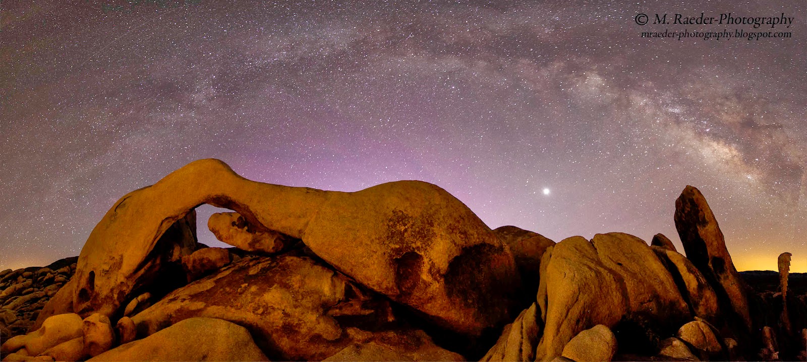 M. Raeder - Photography: Joshua Tree NP_Night Astro-Landscape Photography
