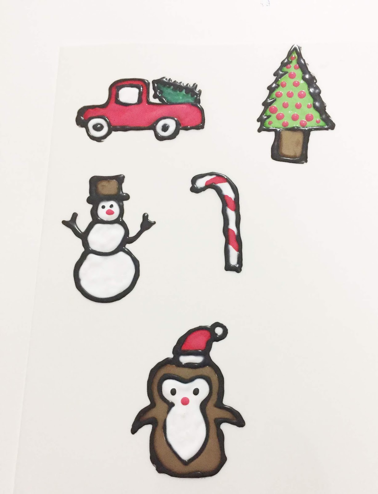 Vikalpah: DIY window clings using glass paint