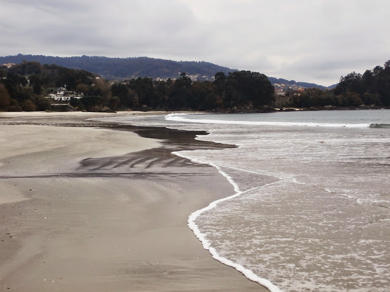 1000 Lugares en Galicia: Playa de Lapamán, entre Bueu y Marín. Ría de ...