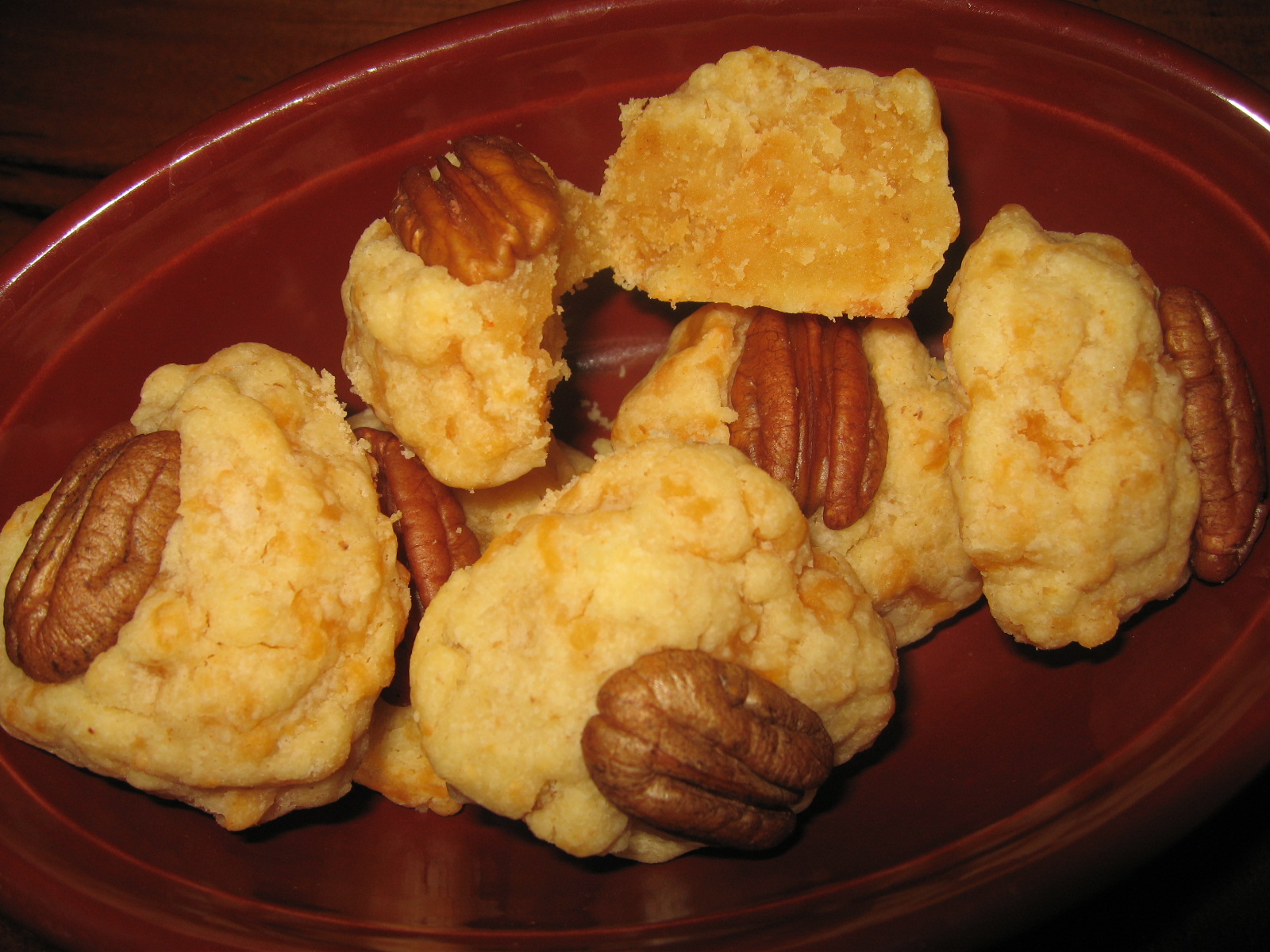 Cheddar Cheese Cookies | ~ The Woodwife's Journal