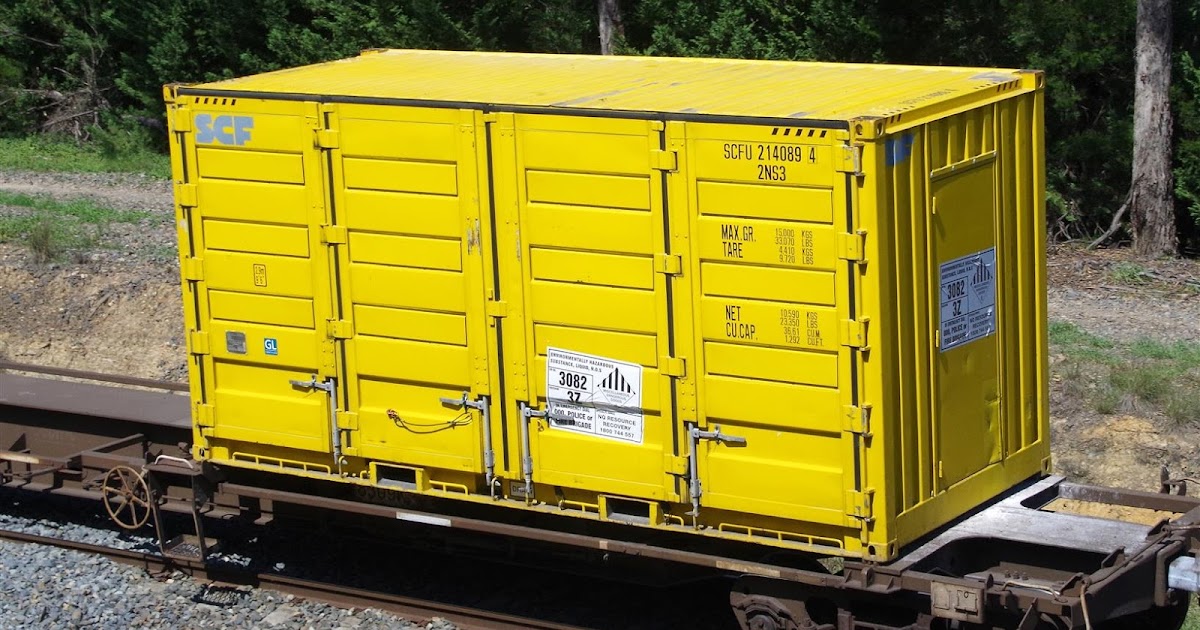 Rollingstock News: SCFU Dangerous Goods Container