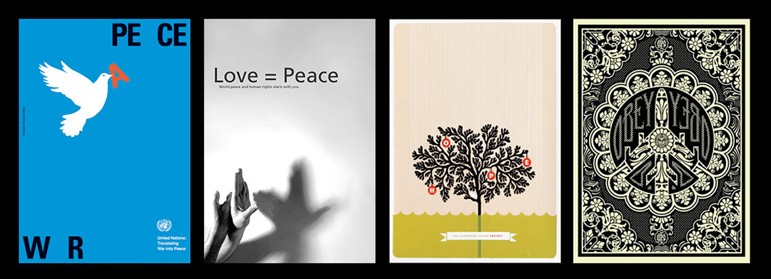 Art Room 161: Digital Media: Shanti Peace Poster