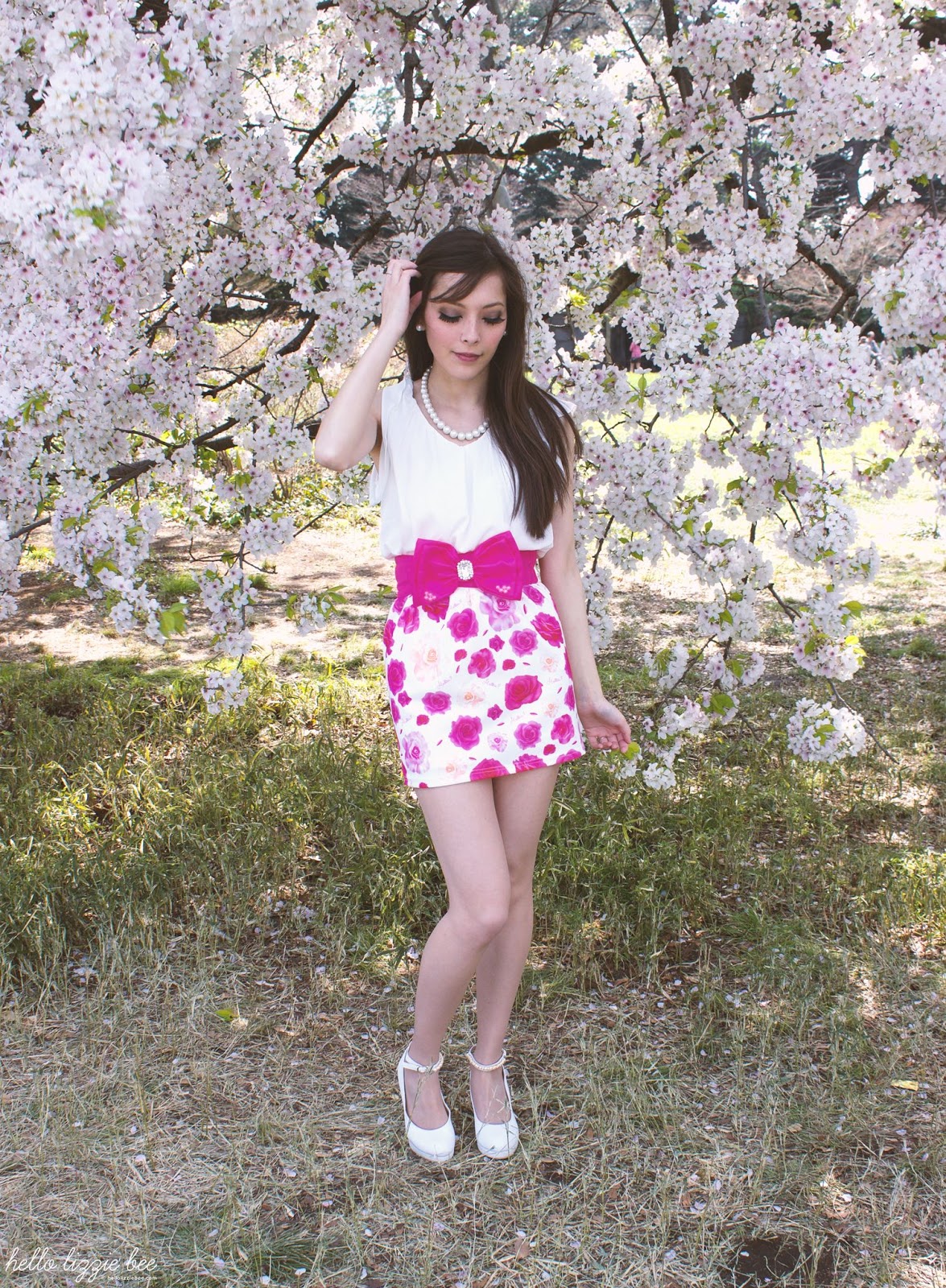 Chasing Cherry Blossoms - Hello Lizzie Bee