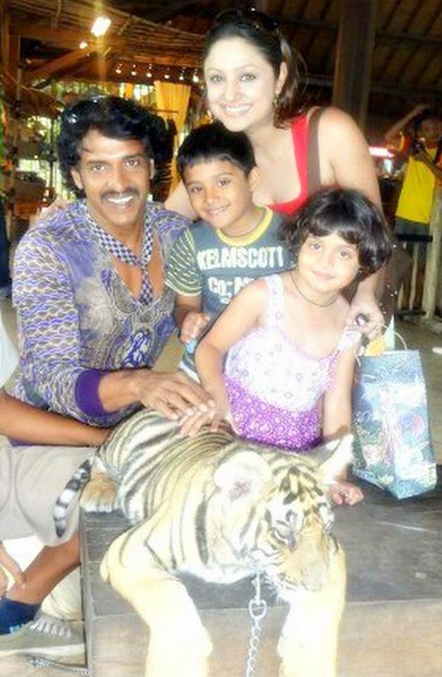 Kannada Actor Upendra Family Photos | Kannada Actor Upendra Real-Life ...