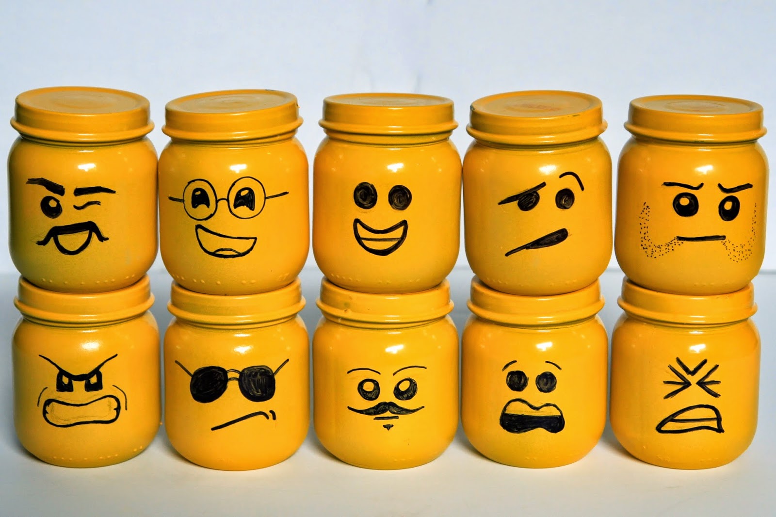 watch out for the woestmans: Lego Head Party Favor Tutorial