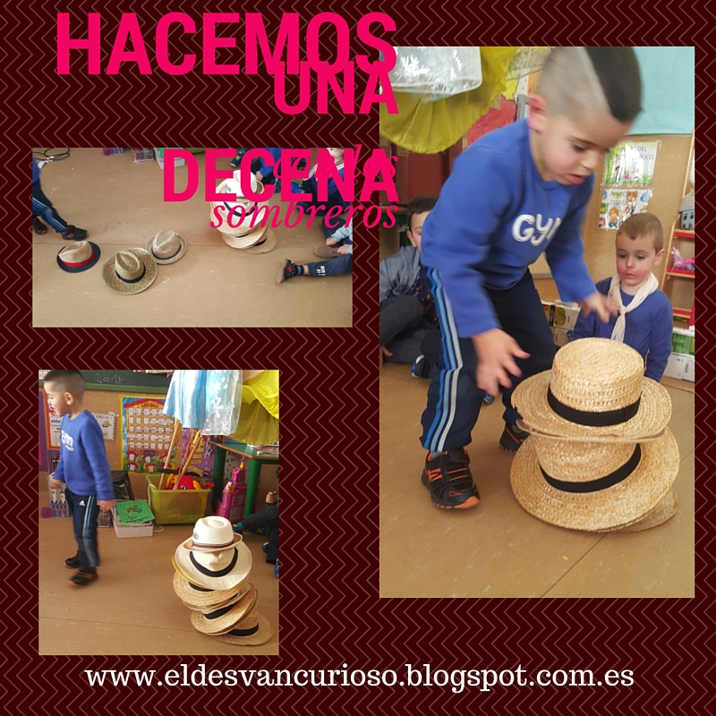 El desván curioso: ¿Y SI SUMAMOS SOMBREROS? MATEMÁTICAS MANIPULATIVAS