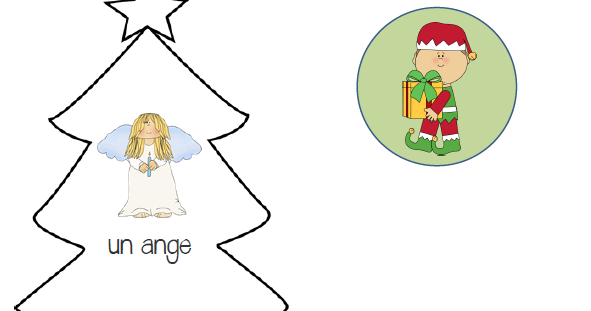 French reading game: Le lutin sous l'arbre de Noël - Primary French ...