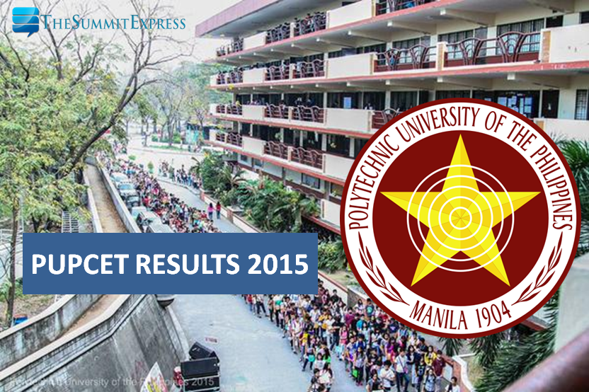 List of Passers: PUPCET Results AY 2015-2016 released March 10