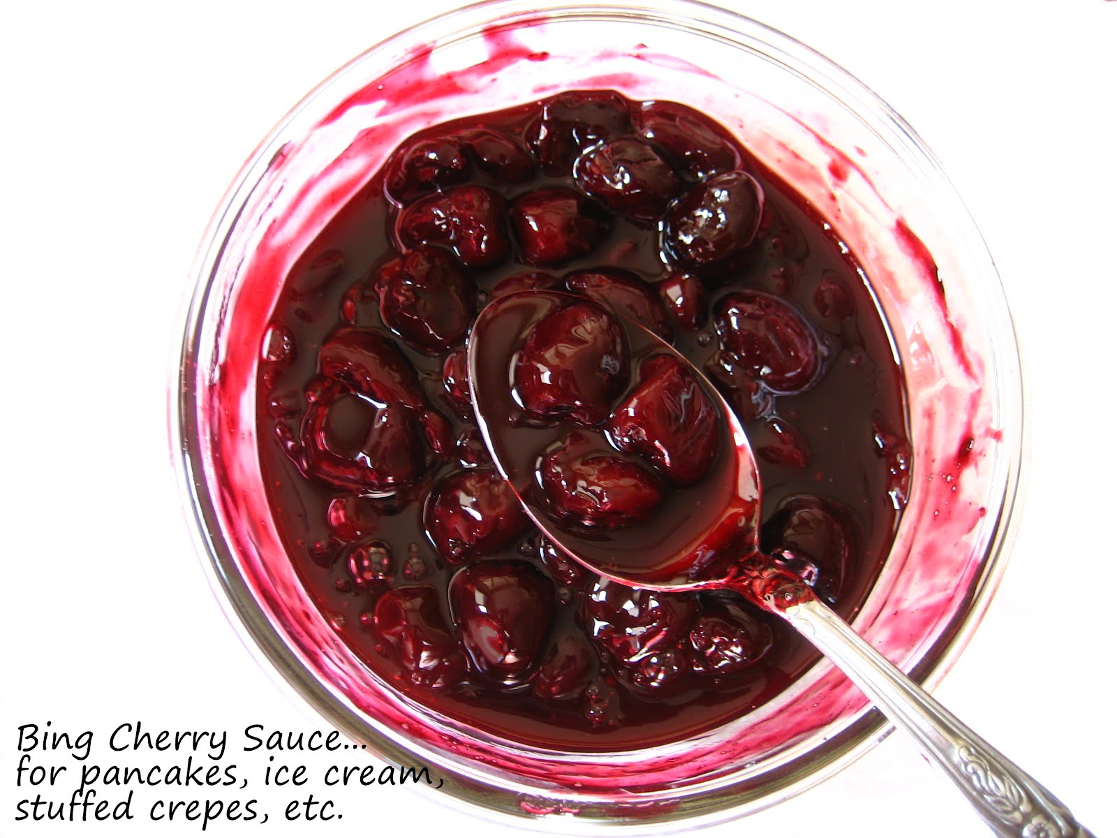 Home Cooking In Montana: Raspberry Sauce/ Bing Cherry Sauce...