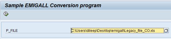 SAP ABAP ISU: EMIGALL: Conversion program