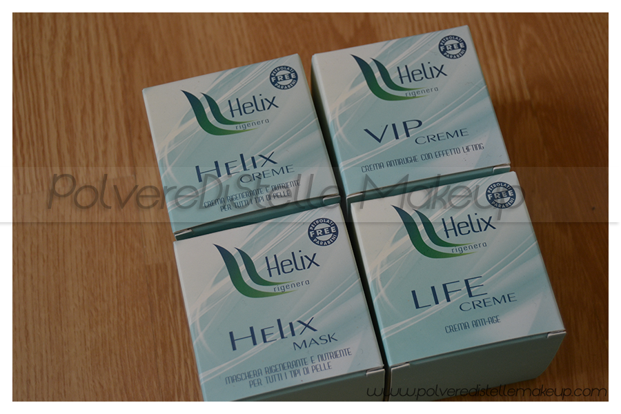 PREVIEW: Creme Viso - HELIX Rigenera - PolvereDiStelle MakeUp