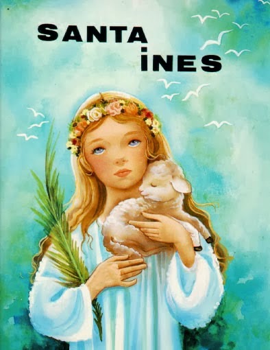 ® Colección de Gifs ®: IMÁGENES DE SANTA INÉS DE ROMA, 21 DE ENERO