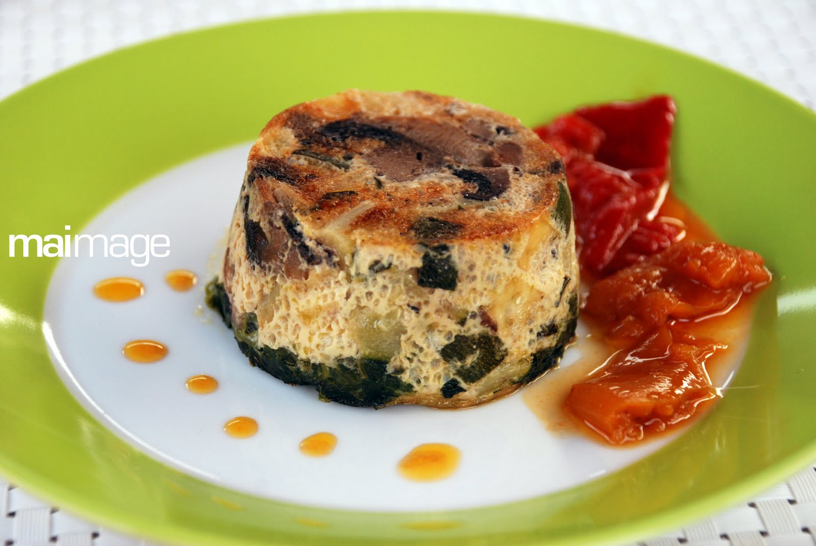 il colore della curcuma: FLAMS di verdure e... c'è sempre un bis!