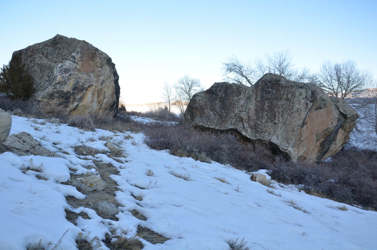 Lloyd Climbing Blog: Fishing for Boulders on the Reservation
