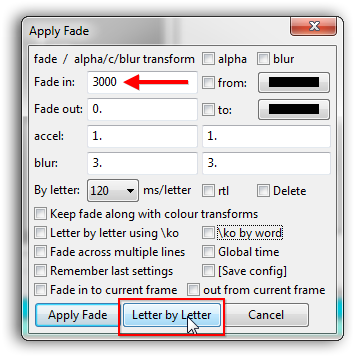Fading Effect Sequentially per Letter | Efek Muncul/Lenyap Berurutan ...