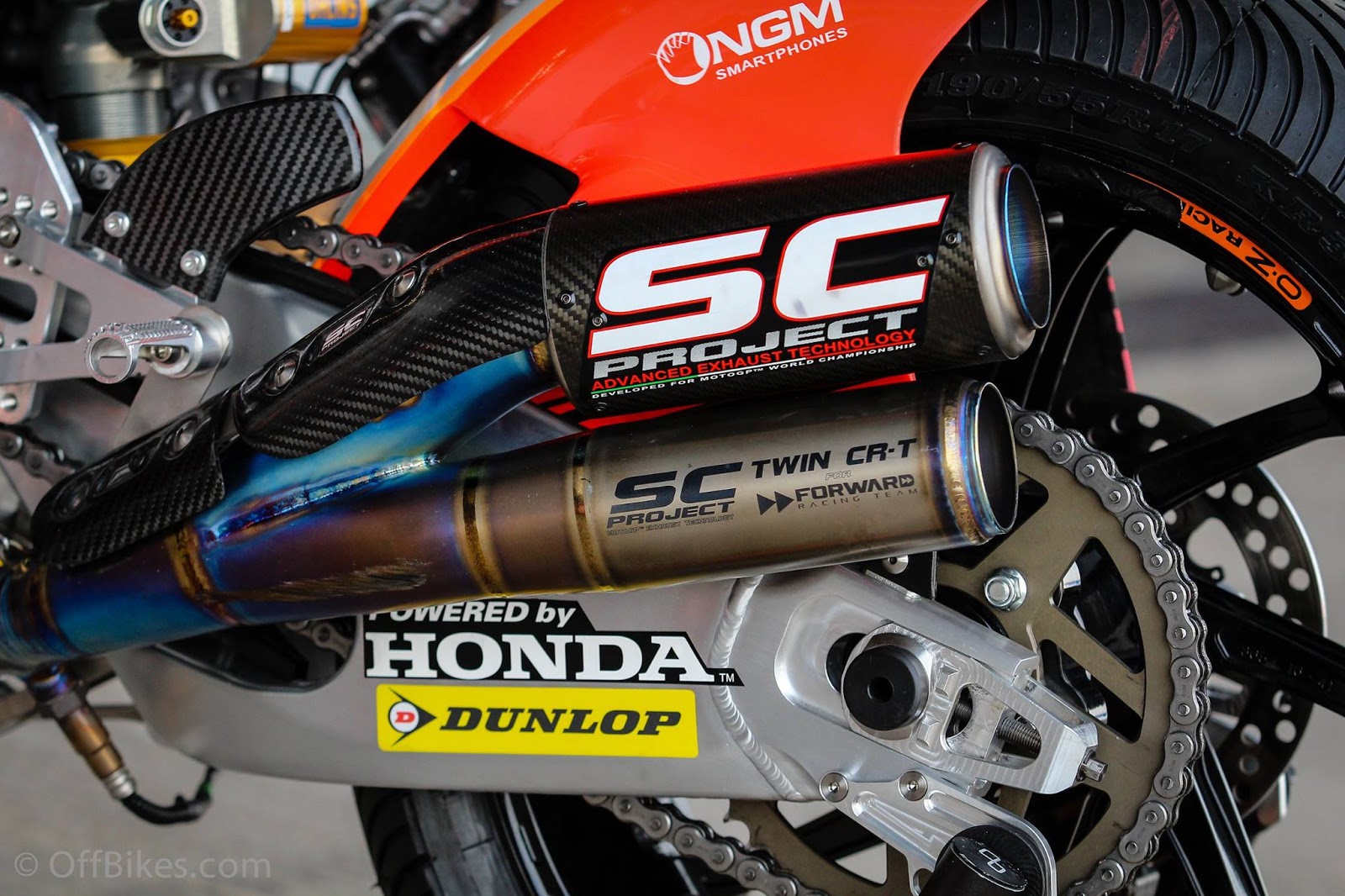 Racing Cafè: Photo #652 - SC Project Moto2 Exhausts 2017