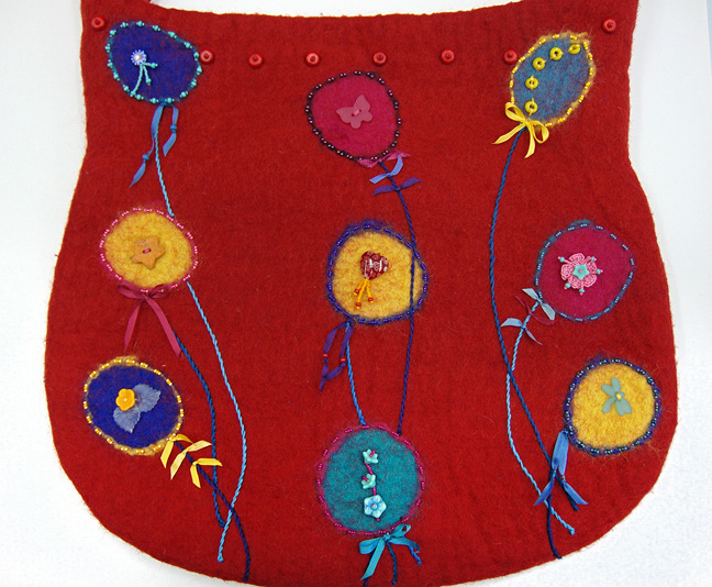 Beadlust: Happy Red Balloon Purse