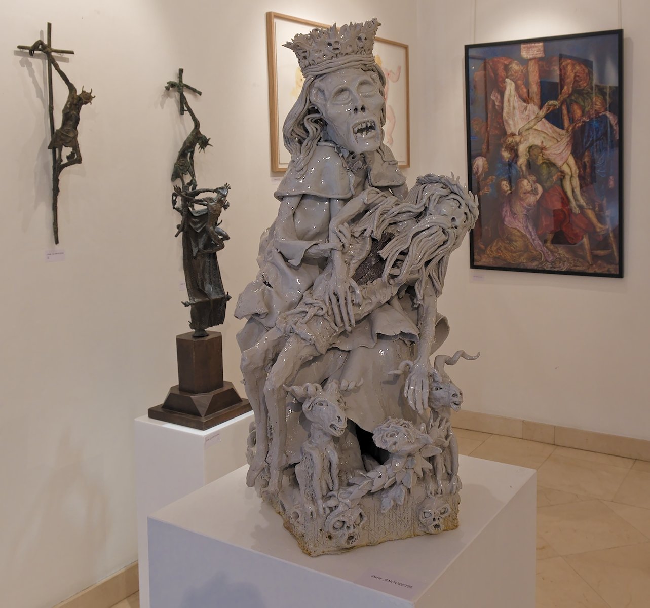 LES GRIGRIS DE SOPHIE: " LA 3 ème HEURE "A LA GALERIE ORIES A LYON