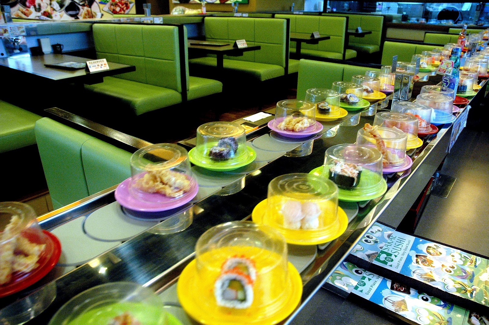DUDE FOR FOOD: Sakae Sushi: An Afternoon Sushi Frenzy
