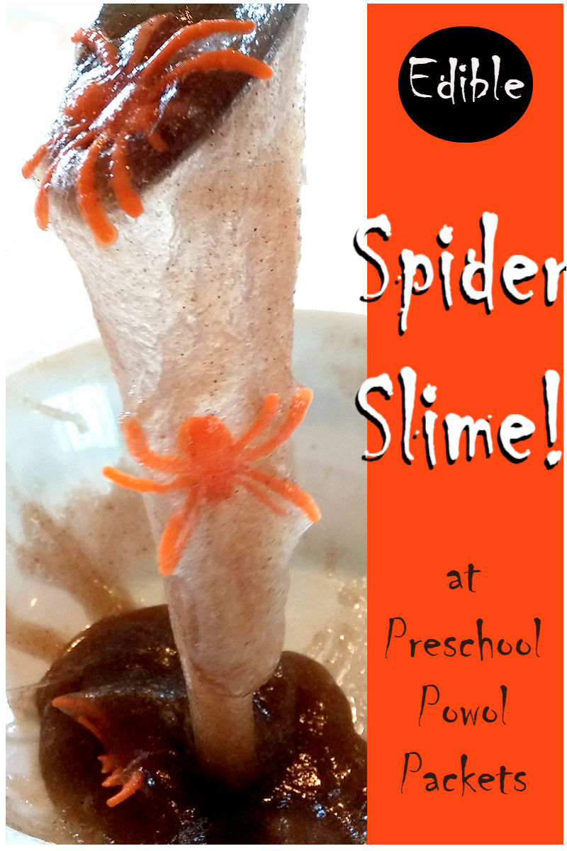 Edible Spider Slime Science Experiment~ Kitchen Chemistry for Kids ...
