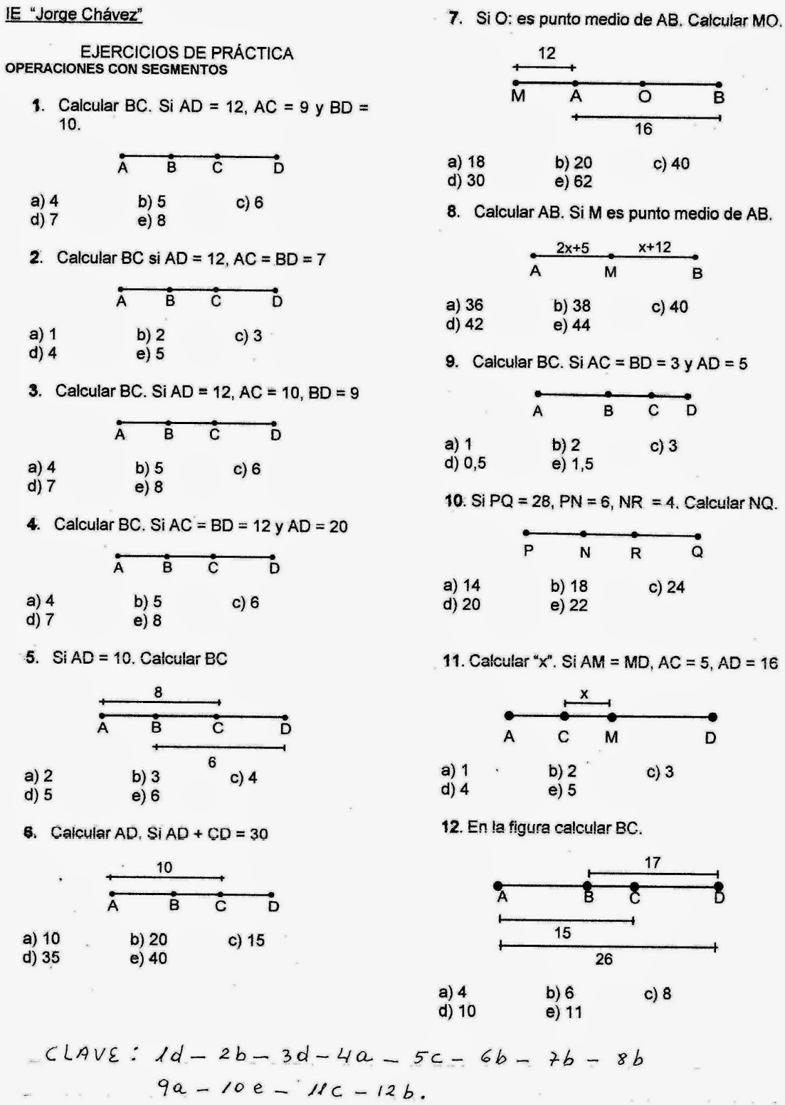 DPTO DE MATEMÁTICAS GOLDA MEIR
