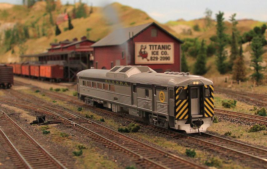 Evergreen Railroad Club: Taking a ride on the Alaska Railroad.