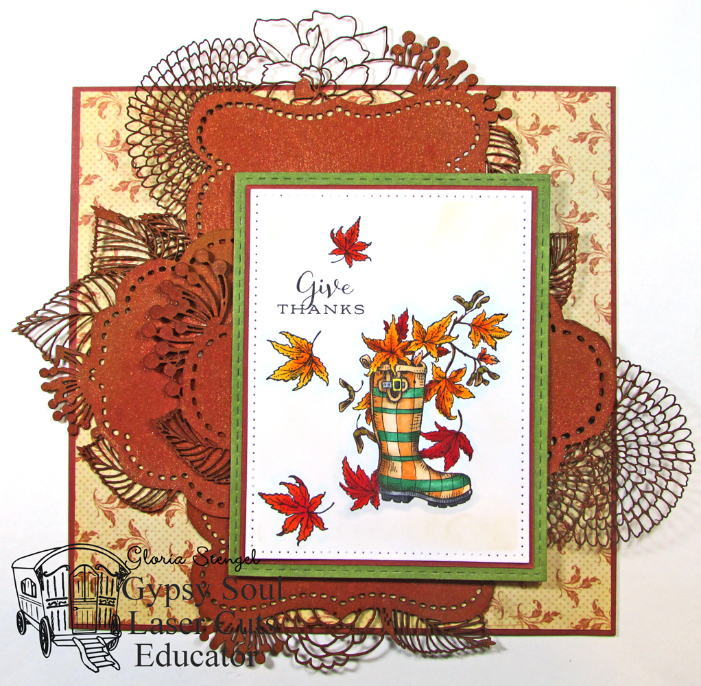 Scraps of Life: Give Thanks Home Decor Panel