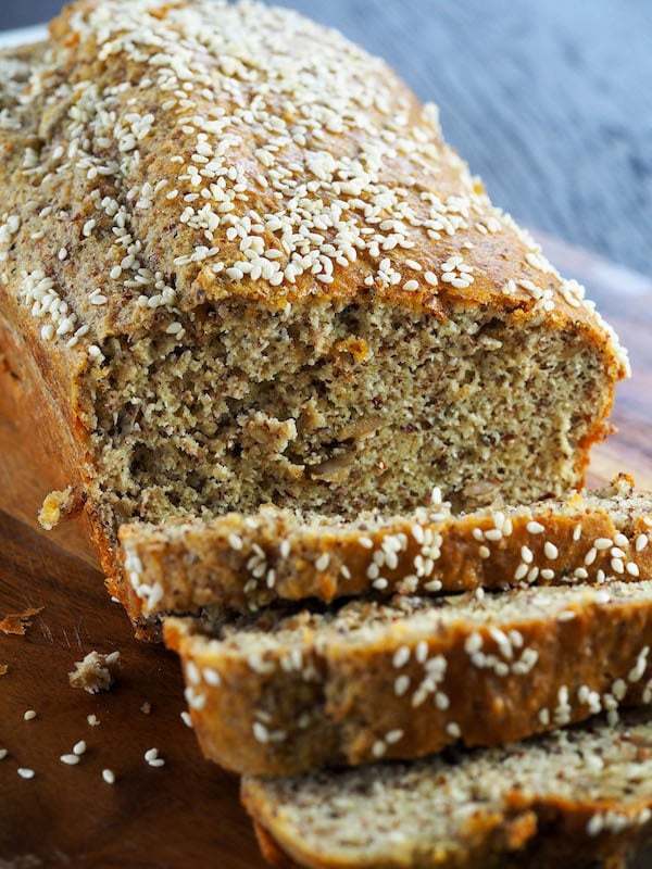 LOW CARB BREAD RECIPE – KETO SEEDED BREAD | Sahara's Cooking