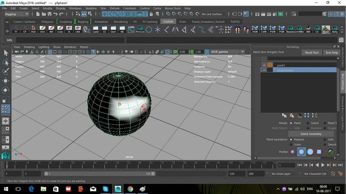 Character/Pipeline TD : Maya Add Influence to skinCluster