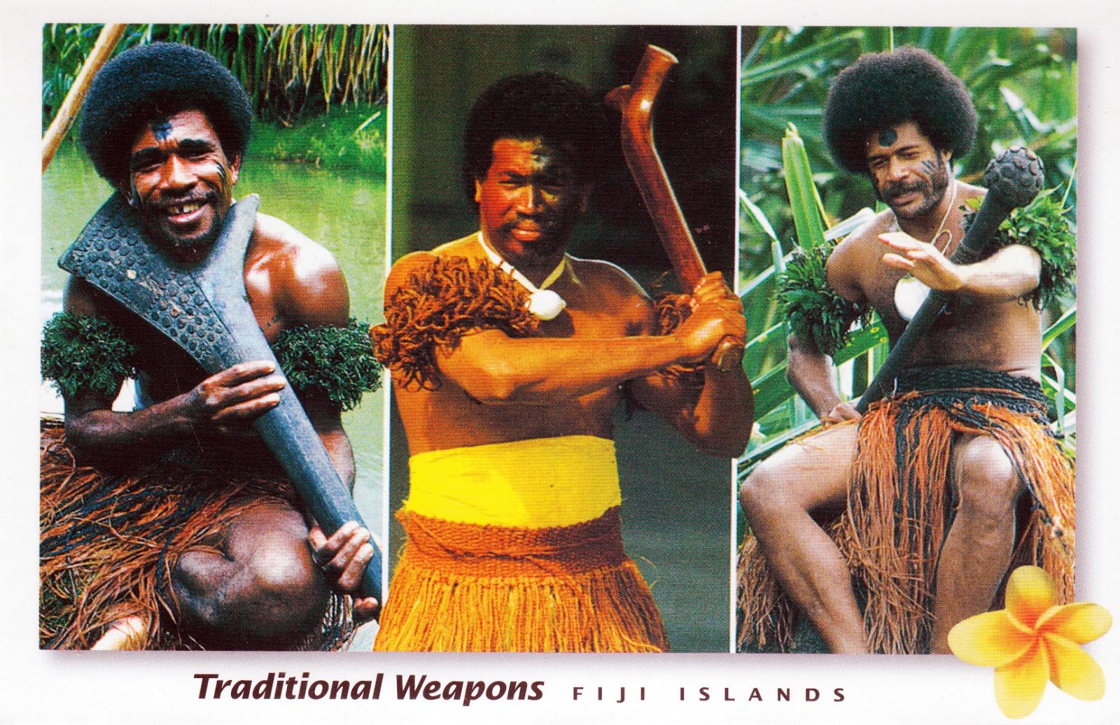 Brane & Nina: Fiji: Traditional weapons