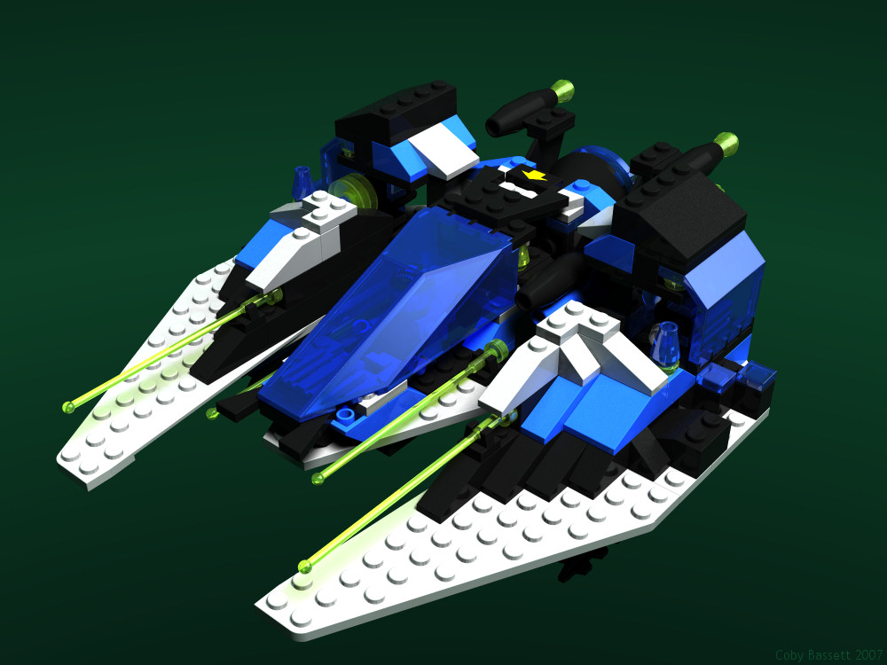 Ray-Traced Lego Mania: 1789 - Star Hawk II