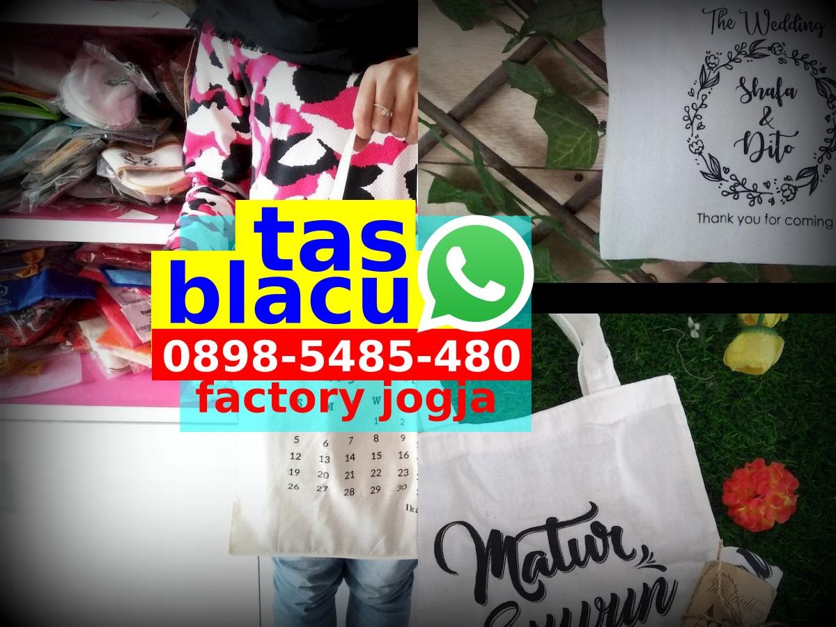 0898•5485•480 [wa] Grosir Tas Blacu Diskon – tas blacu sablon murah ...