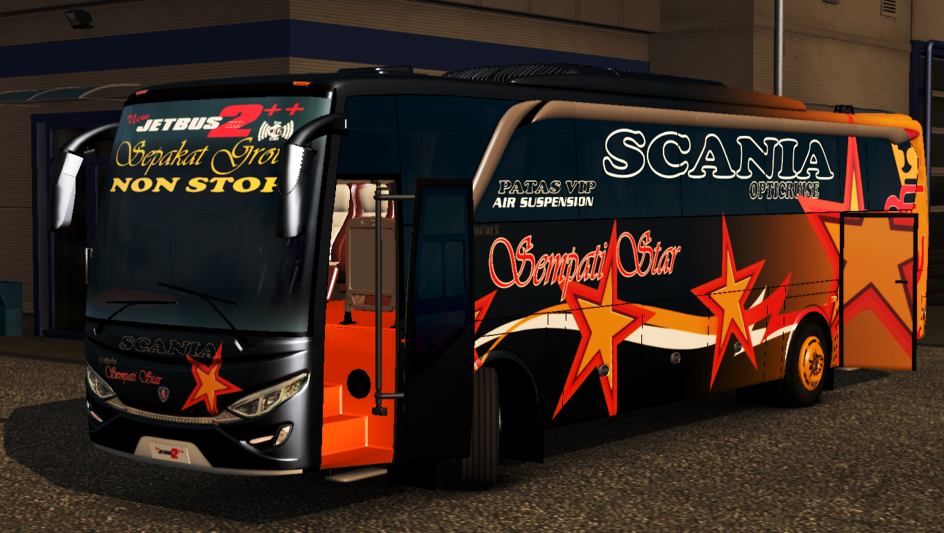 Livery JetBus Setra HD2 Adiputro | Elank Dwi Anggara