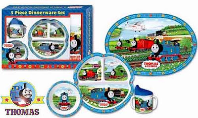 Thomas The Train 5 Piece Dinnerware And Mealtime Sets For kids | Train ...