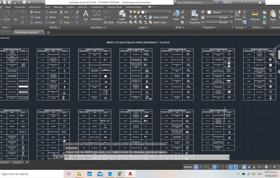 Aprendiendo a usar Autocad