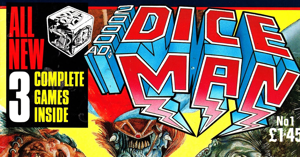 STARLOGGED - GEEK MEDIA AGAIN: 1986: 2000AD's DICEMAN ISSUE 1 (IPC)