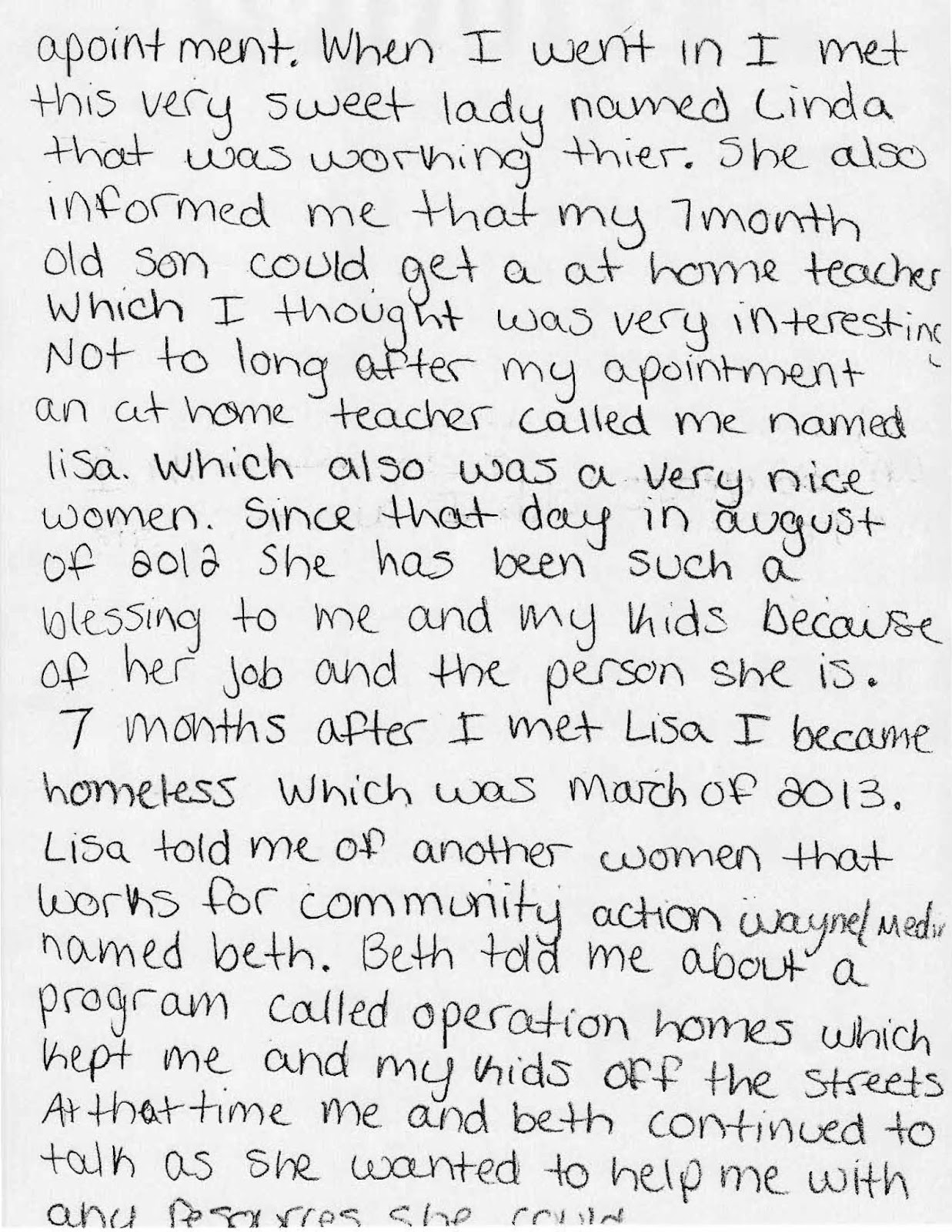 Homeless Mom Gets the Help She Needs | Ohio Association of Community ...