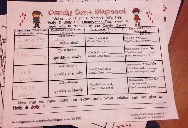 Learning As We Go: We Do 'Holly & Jolly Elf 's Candy Cane Disposal ...