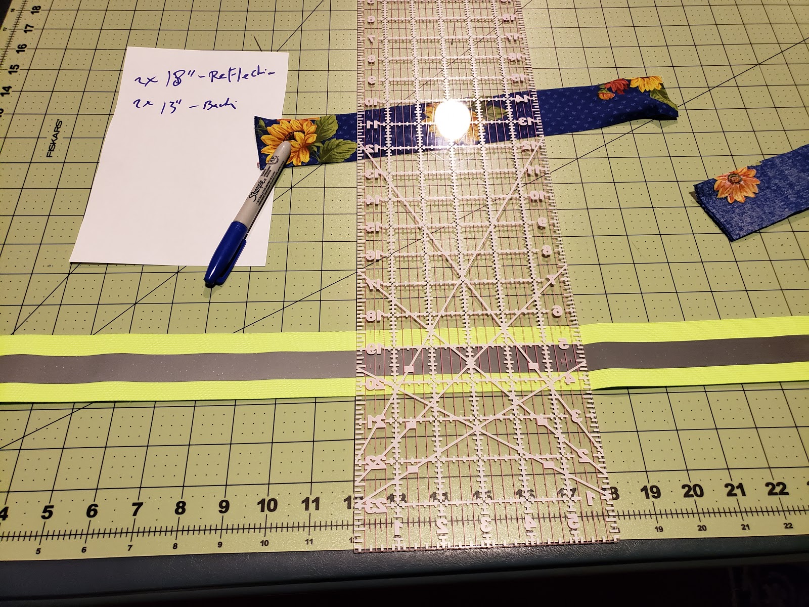 Ben's Journal: Reflective Body Armor. For my running fanny pack.