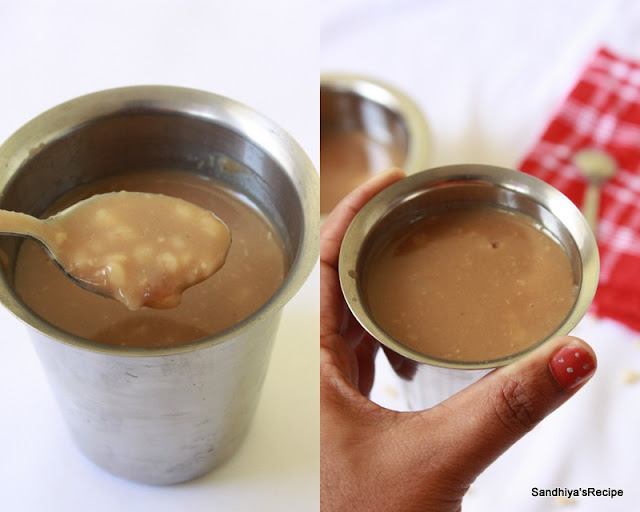 Sandhiya's Cookbook: Ulunthu Kanji | Urad Dal Porridge