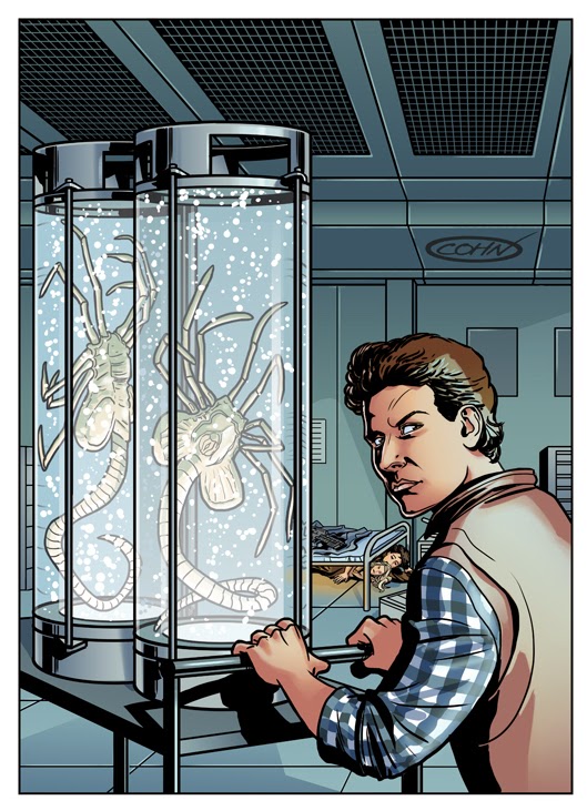 Cohn(an) the Scribarian: ALIENS TRADING CARDS (UPPER DECK)