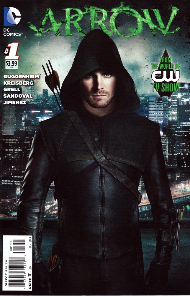 Howling Books and Design: Arrow Comic book review (CW tv show)