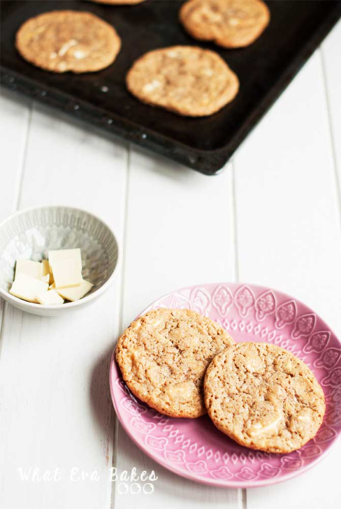 Cookies de chocolate blanco | What Eva Bakes