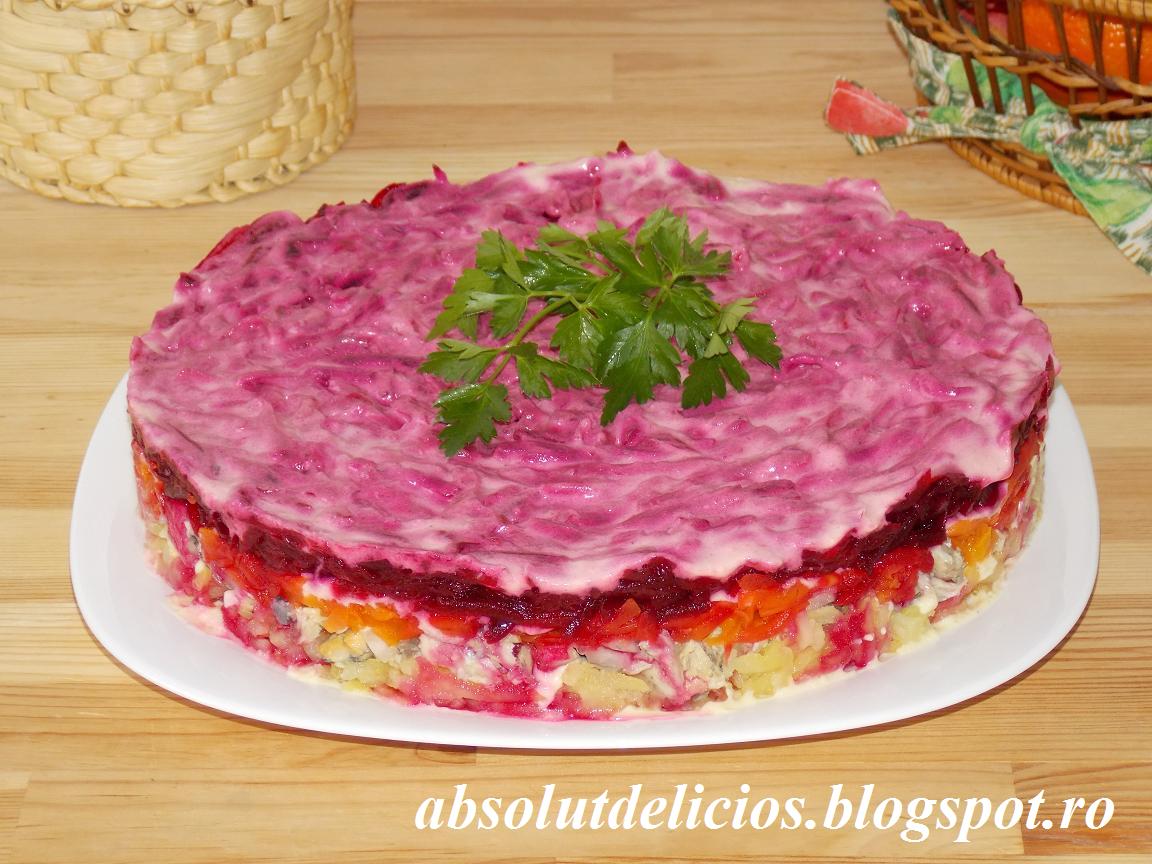 Absolut Delicios - Retete culinare: SALATA SUBA (SHUBA)